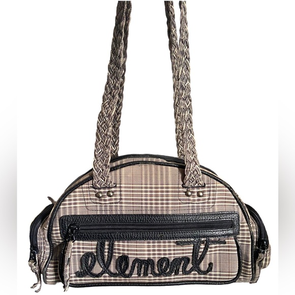 Element | Bags | Element Y2k 9s Vintage Skater Girl Purse Plaid Duffel ...